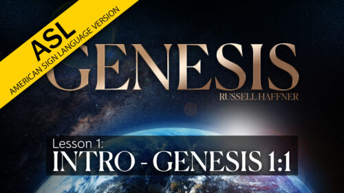 Lesson 1 | Genesis (ASL) (2024) | WVBS Online Video