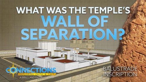 What Was the Temple’s Wall of Separation? | BLP Connections: Balustrade ...