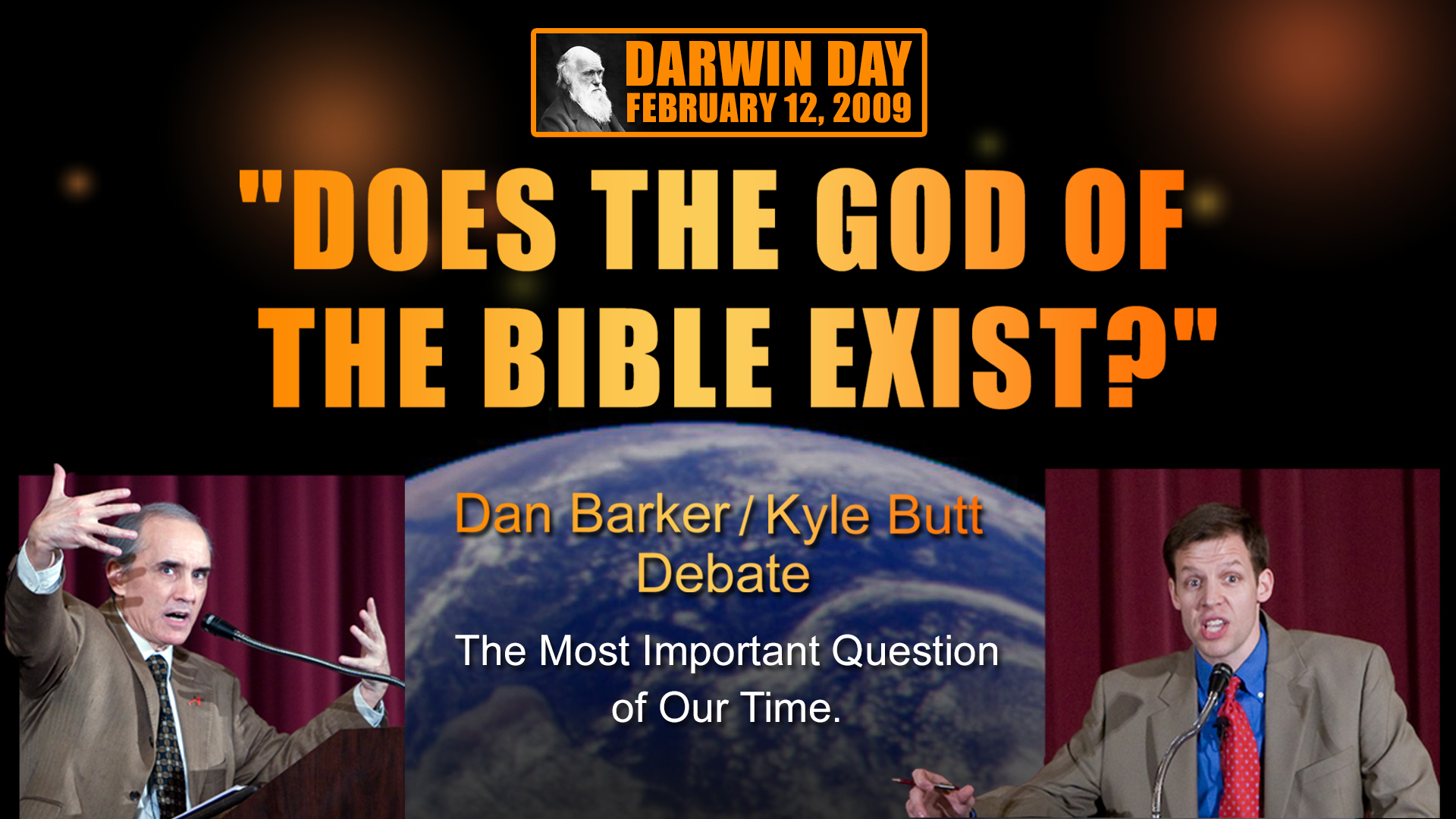 Debate: The God of the Bible Exists (Butt/Shermer Debate) (Program ...
