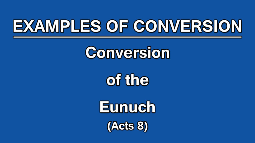 Examples of Conversion | WVBS Online Video