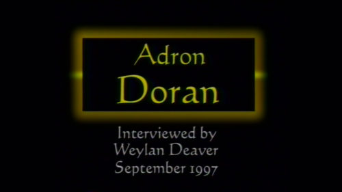 Interview with Adron Doran by WVBS | WVBS Online Video