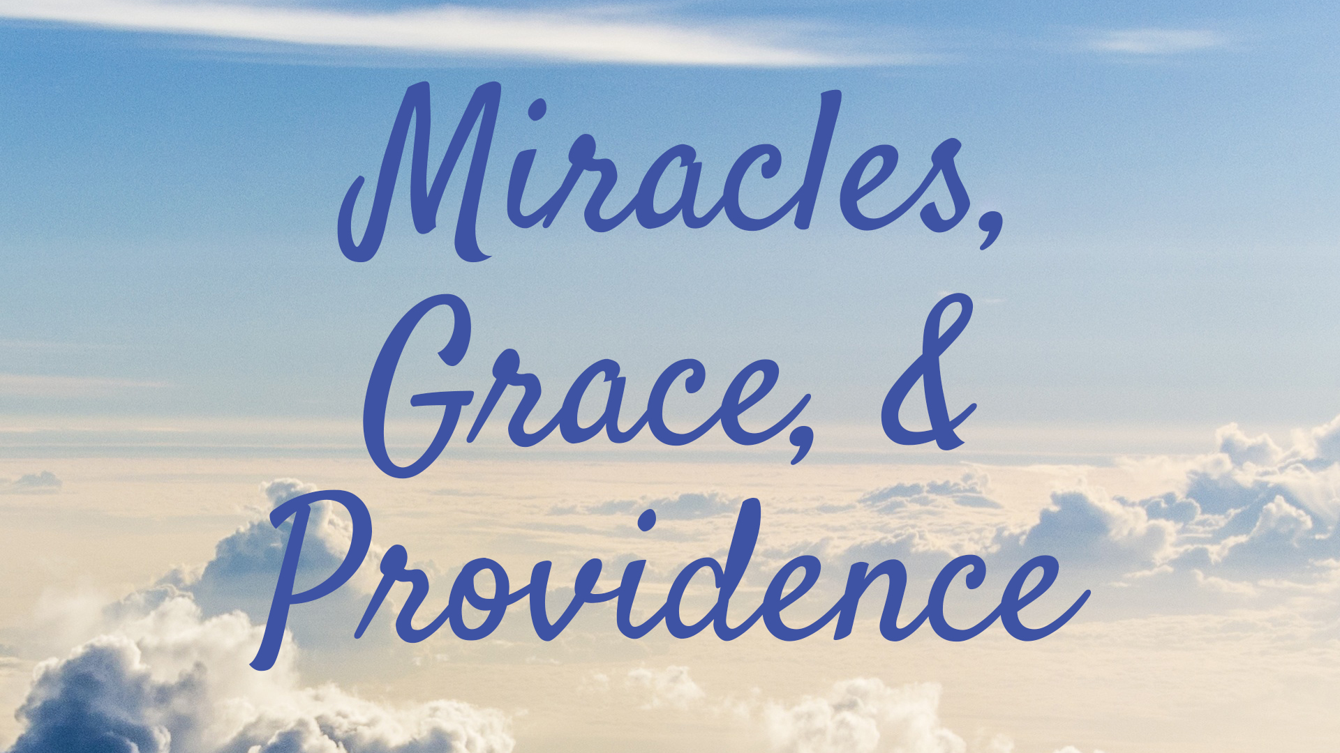 What is Providence? | WVBS Online Video