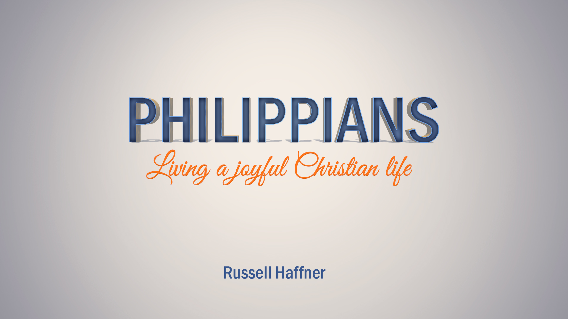 Philippians (ASL) | WVBS Online Video