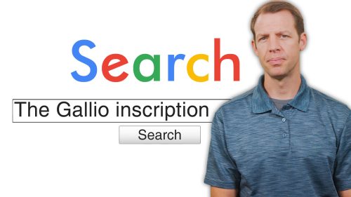Gallio Inscription | Search Bible Archaeology | WVBS Online Video