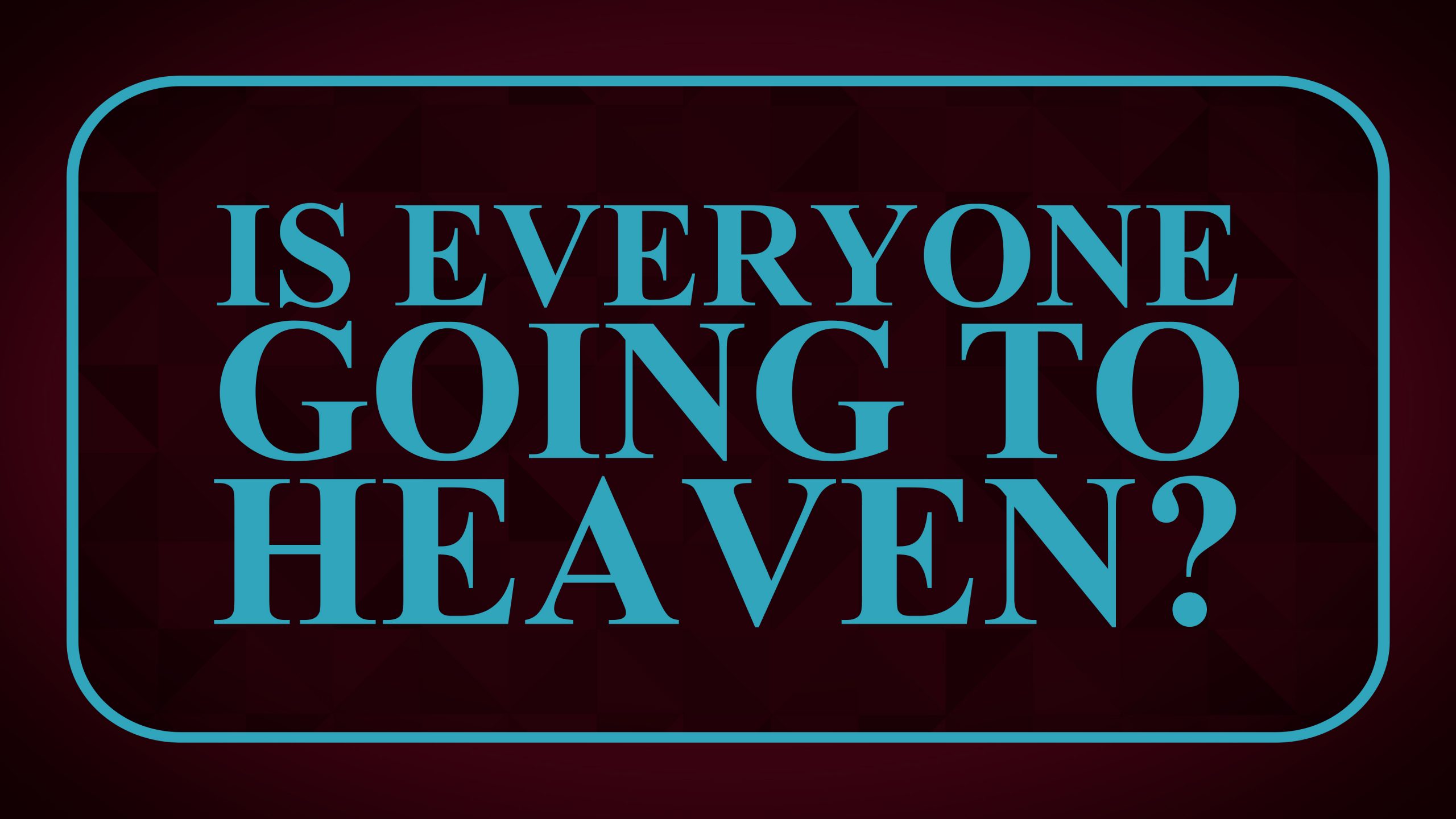 The Joy of Being a Christian | WVBS Online Video
